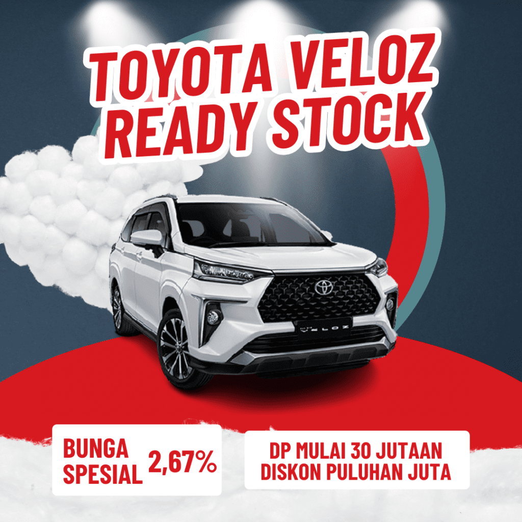 New Toyota Veloz 2025 - Harga Veloz dan Promo Terbaru
